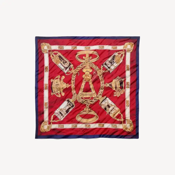 Balenciaga Ai Scarf - Red