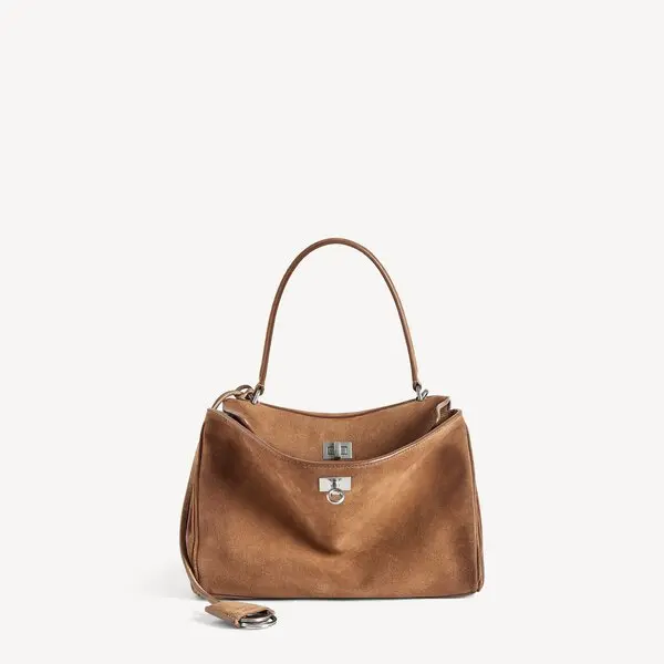 Balenciaga Rodeo Handbag Small - Brown