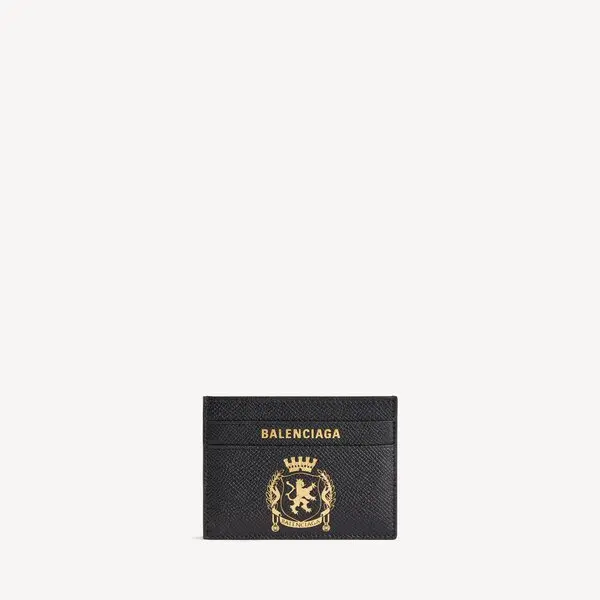 Balenciaga Passport Card Holder - Black