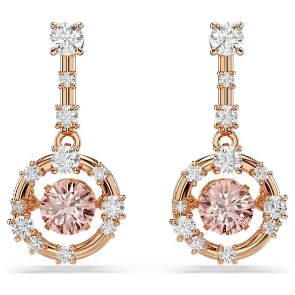 SWAROVSKI Constella Drop Earrings - Pink