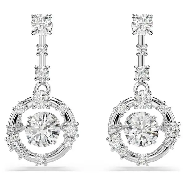 SWAROVSKI Constella Drop Earrings - White