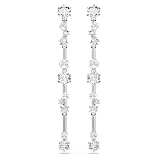 SWAROVSKI Constella Drop Earrings - White