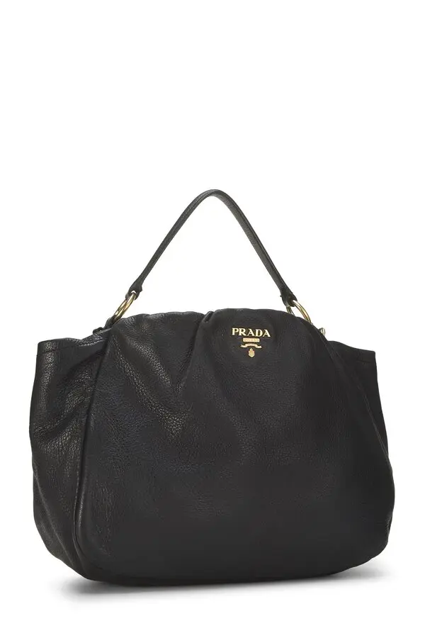 Prada Vitello Daino Convertible Tote