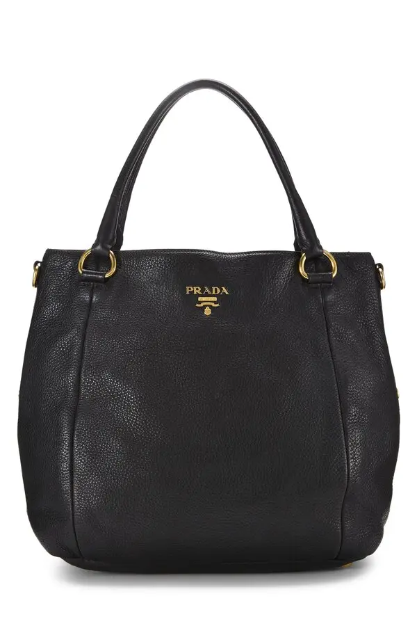 Prada Vitello Daino Convertible Tote