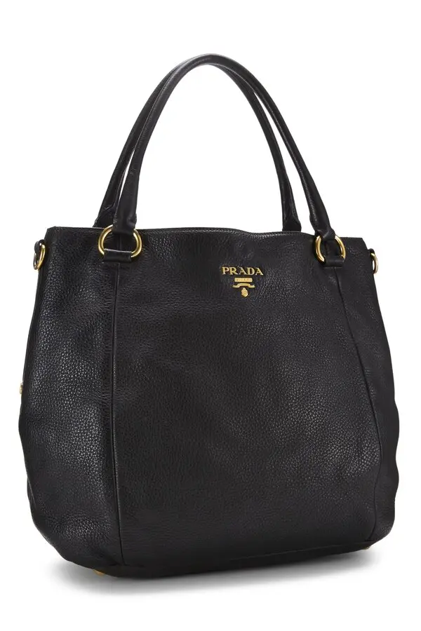 Prada Vitello Daino Convertible Tote