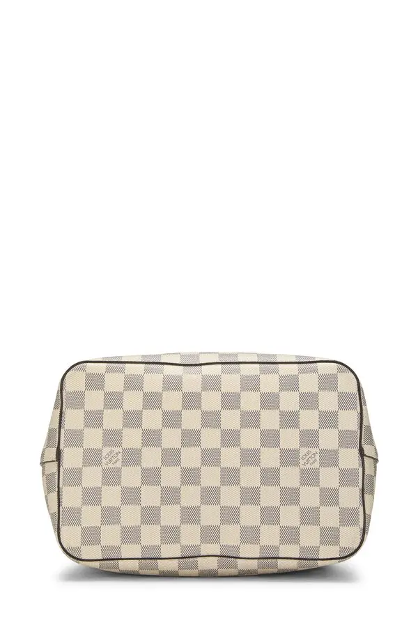 LOUIS VUITTON Damier Azur Neo Noé Bucket Bag - Yellow