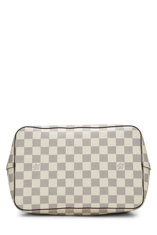 LOUIS VUITTON Damier Azur Neo Noé Bucket Bag - Yellow
