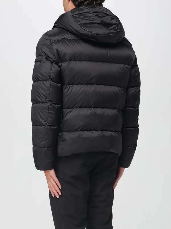 MOORER Padded Jacket With Hood - Black
