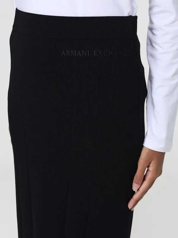 Armani Exchange Straight Skirt - Black