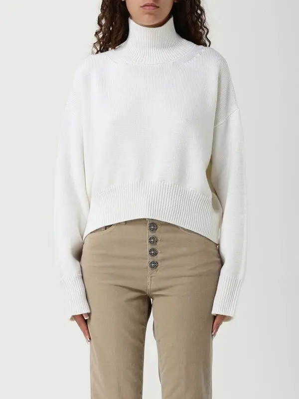 DONDUP Pullover Sweater - White