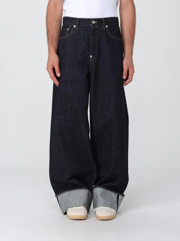 Kenzo Wide-leg Jeans - Blue