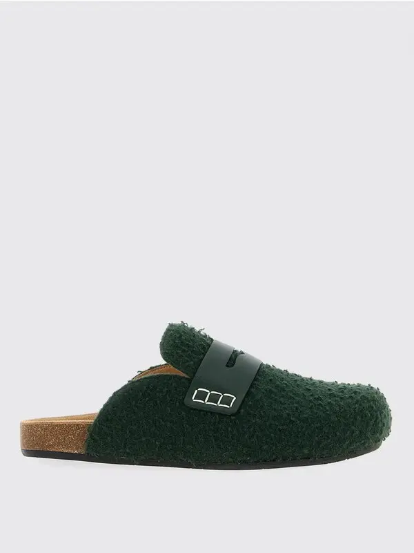 JW Anderson Embellished Mules - Green