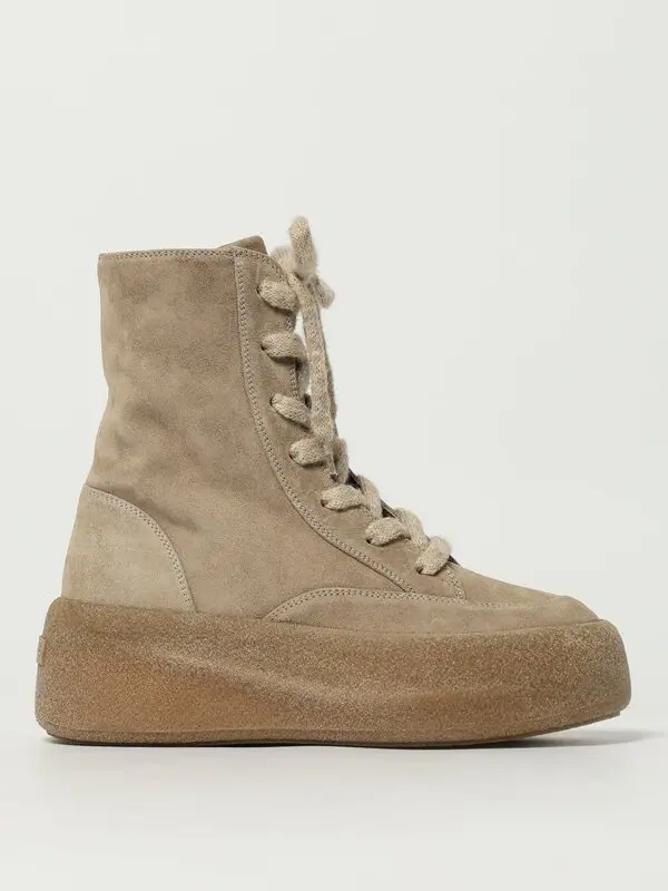 VIC MATIE Lace-up Boots - Beige