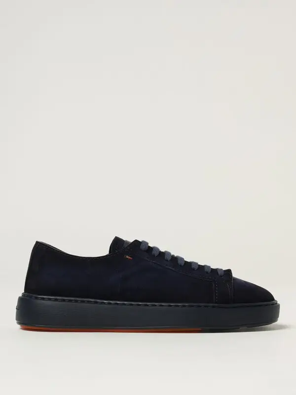 Santoni Lace-up Sneakers - Blue