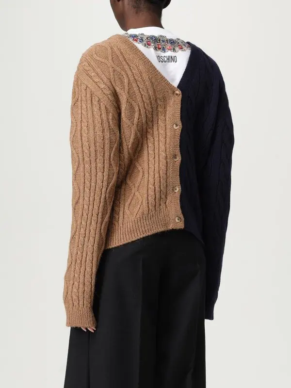 Moschino Cable Knit Cardigan - Multicolor