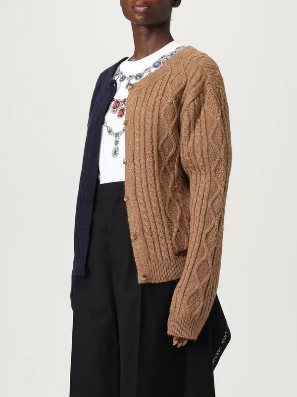 Moschino Cable Knit Cardigan - Multicolor