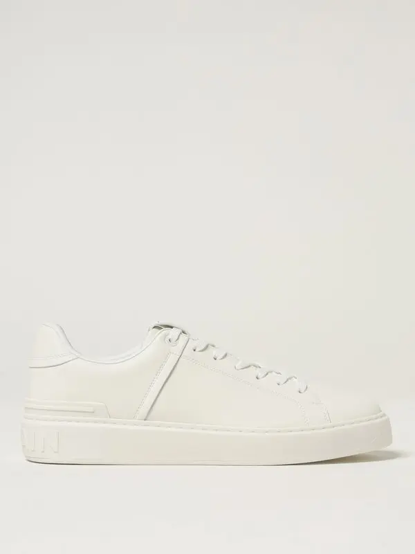 Balmain Lace-up Sneakers - White
