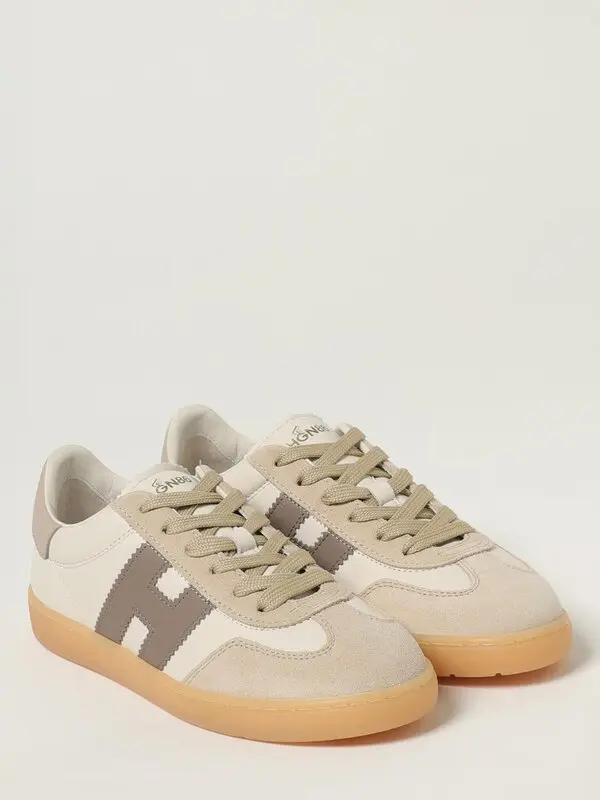 Hogan Low Top Sneakers - Beige