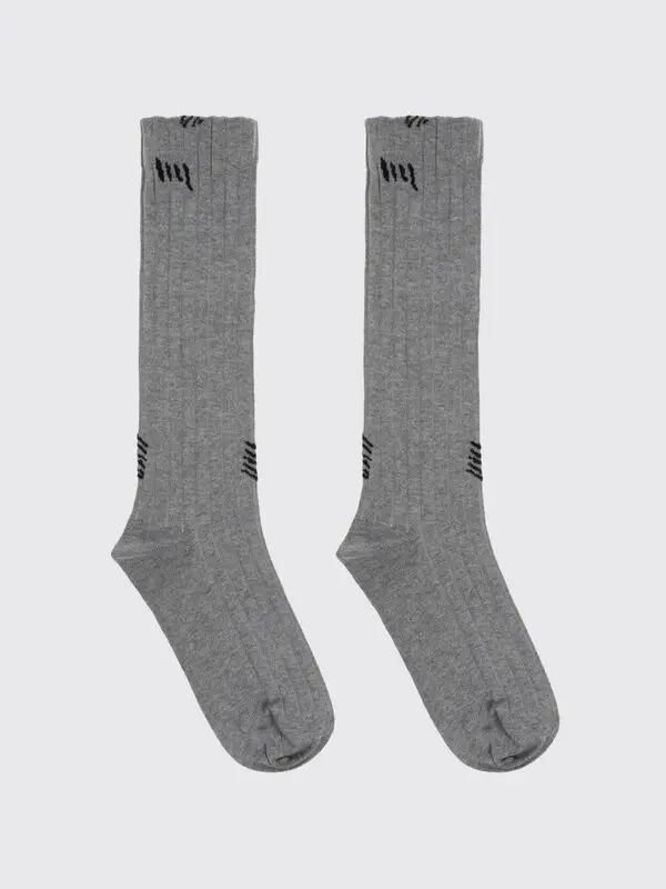 Marni Ribbed Socks - Grey