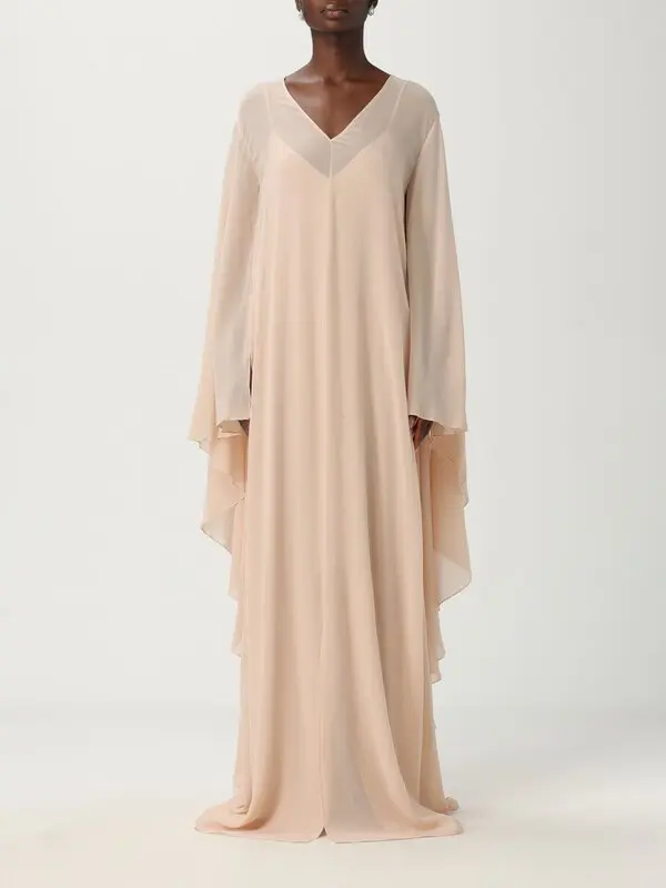 Alberta Ferretti Long Sleeve Dress