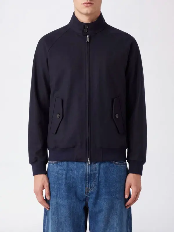 BARACUTA Bomber Jacket - Blue