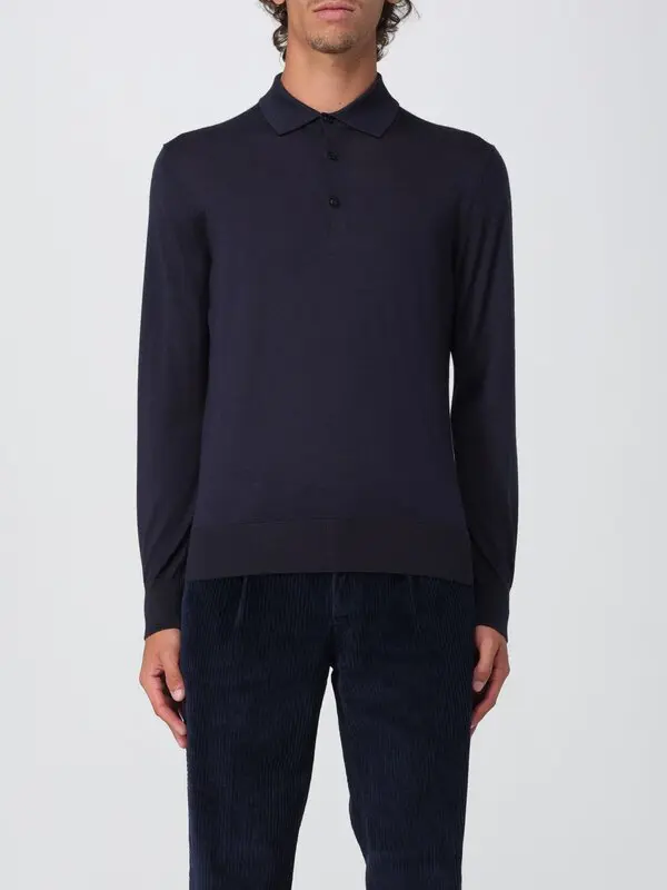 Agnona Polo Shirt - Navy