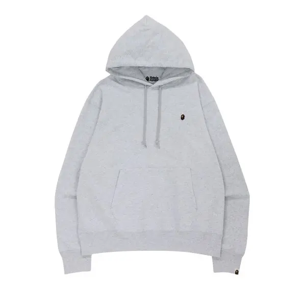 A BATHING APE Ape Head Pullover Hoodie - Grey