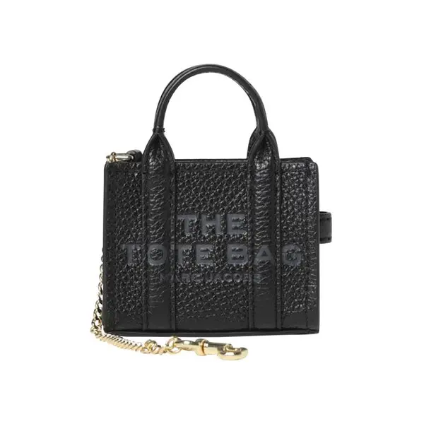 Marc Jacobs Nano Tote Charm Bag - Black