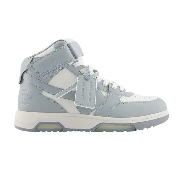 Off-White Out Of Office Mid Top Sneakers - Grey