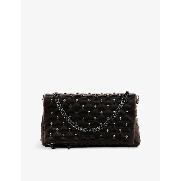 The Kooples Heritage Small Leather Clutch Bag