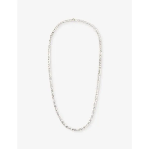 COMMONLINES Classico Tennis Necklace - Silver