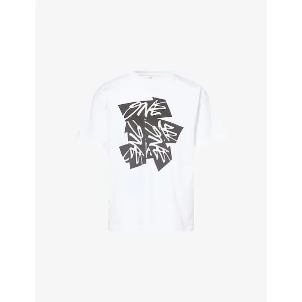 THE BBC Bbc X Summer Of Sound Printed Cotton-jersey T-shirt - White