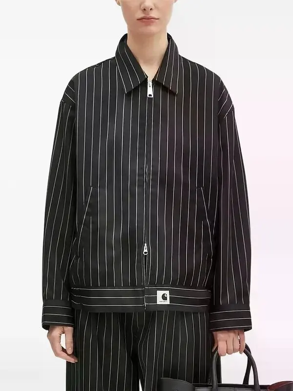 Carhartt Work In Progress Pinstripe Zip-up Jacket