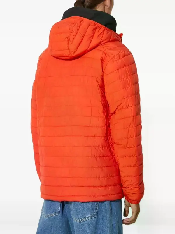 Columbia Quilted Hooded Jacket - Red