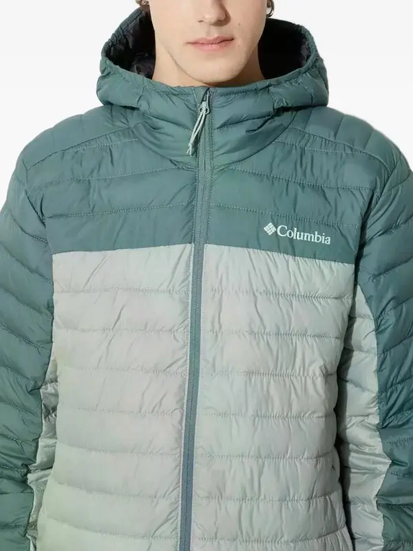 Columbia Hooded Quilted Jacket - Blue