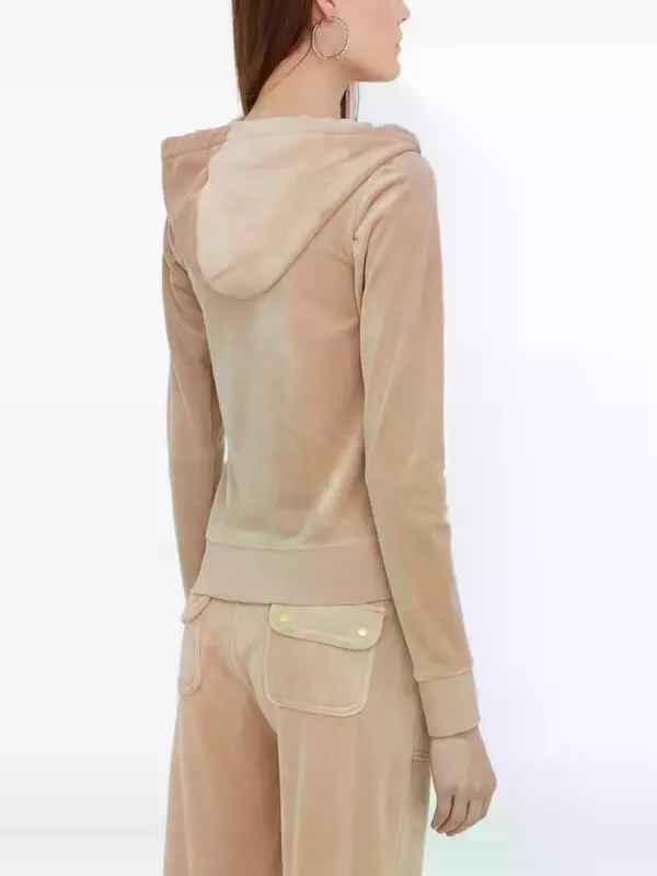 Juicy Couture Velour Zip-up Hoodie