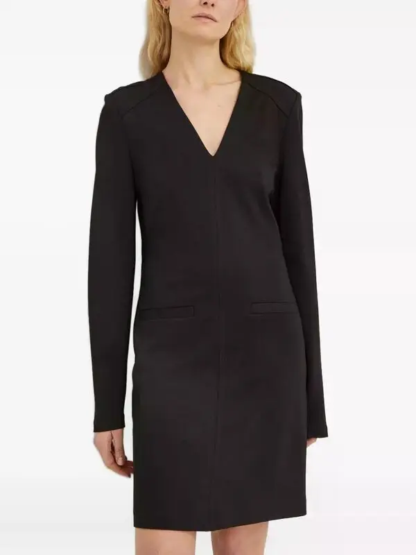 BRUUNS BAZAAR V-neck Mini Dress