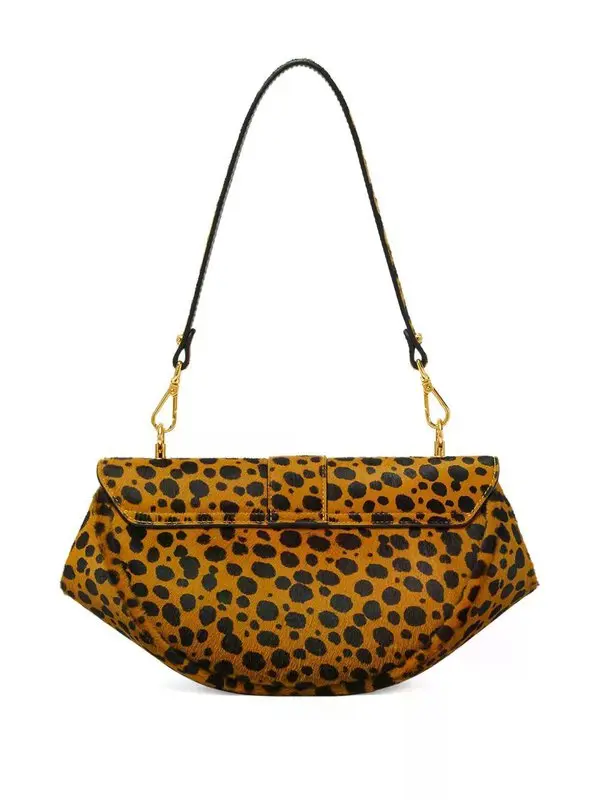 Versace Calf Leather Shoulder Bag