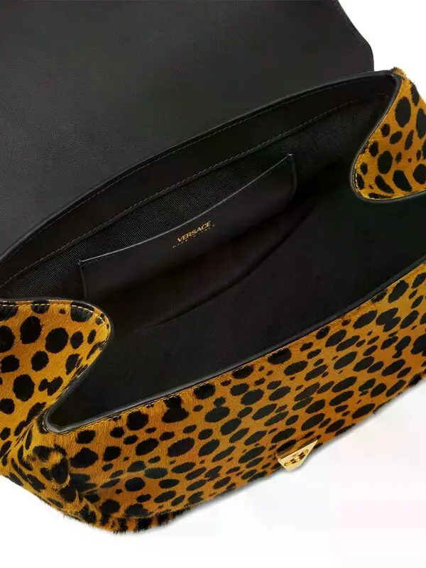 Versace Calf Leather Shoulder Bag