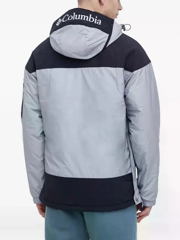 Columbia Panelled Half-zip Jacket - Grey