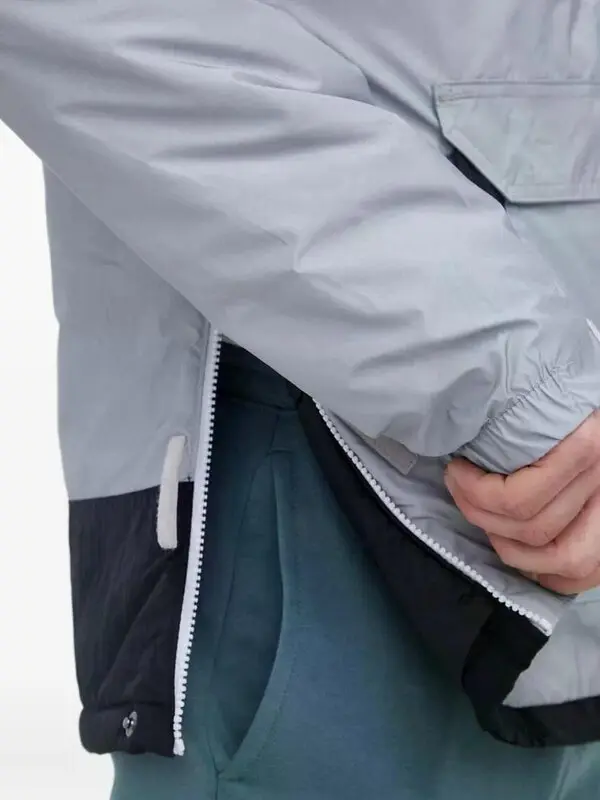 Columbia Panelled Half-zip Jacket - Grey