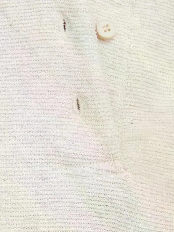 American Vintage Polo-neck Cropped Top
