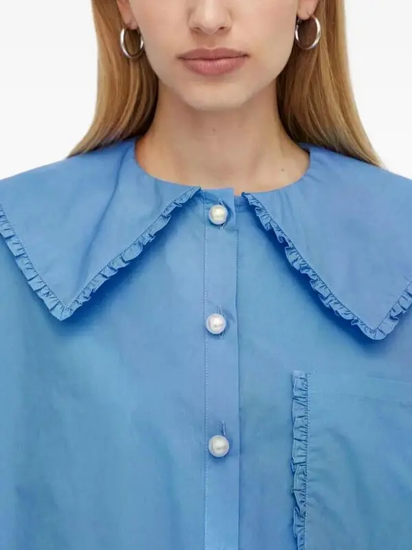 CUSTOMMADE Button-detail Long-sleeve Shirt