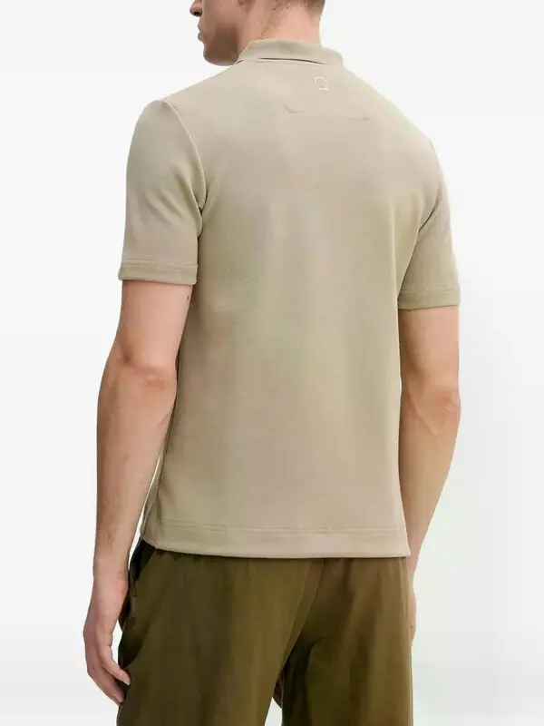 BALR. Zip-neck Polo Shirt