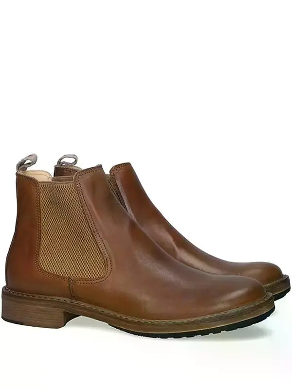 ASTORFLEX Wilflex Leather Chelsea Boots - Brown