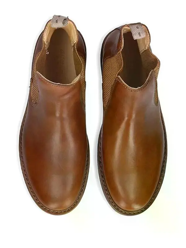 ASTORFLEX Wilflex Leather Chelsea Boots - Brown