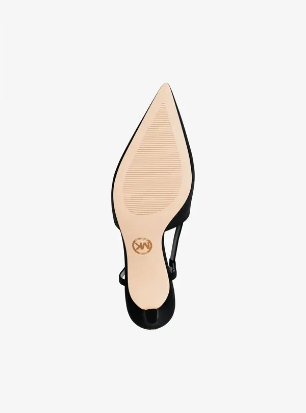 Michael Kors Alora Suede Slingback Pumps