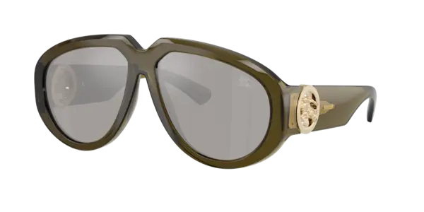 Burberry Sunglasses - Light Grey Mirror Silver