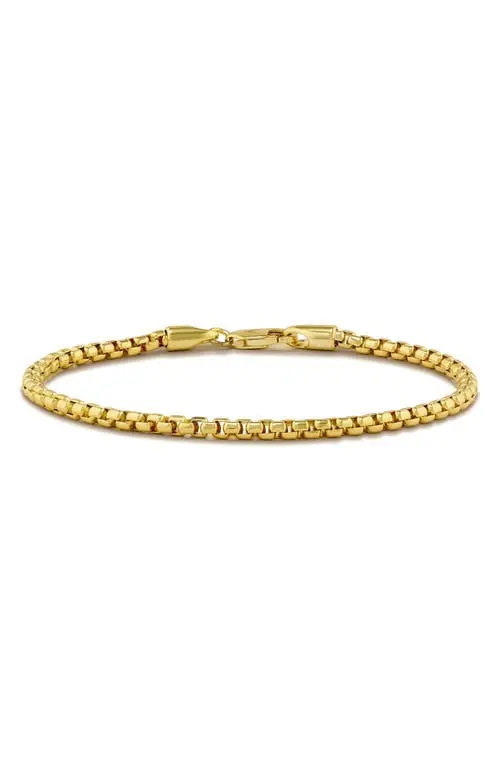 VINCERO Box Chain Bracelet - Gold