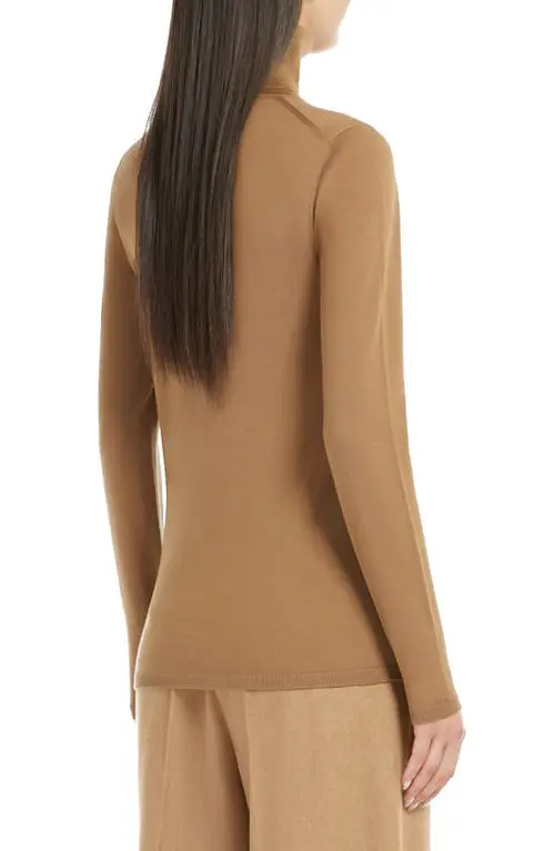 Max Mara Saluto Virgin Wool Turtleneck Sweater